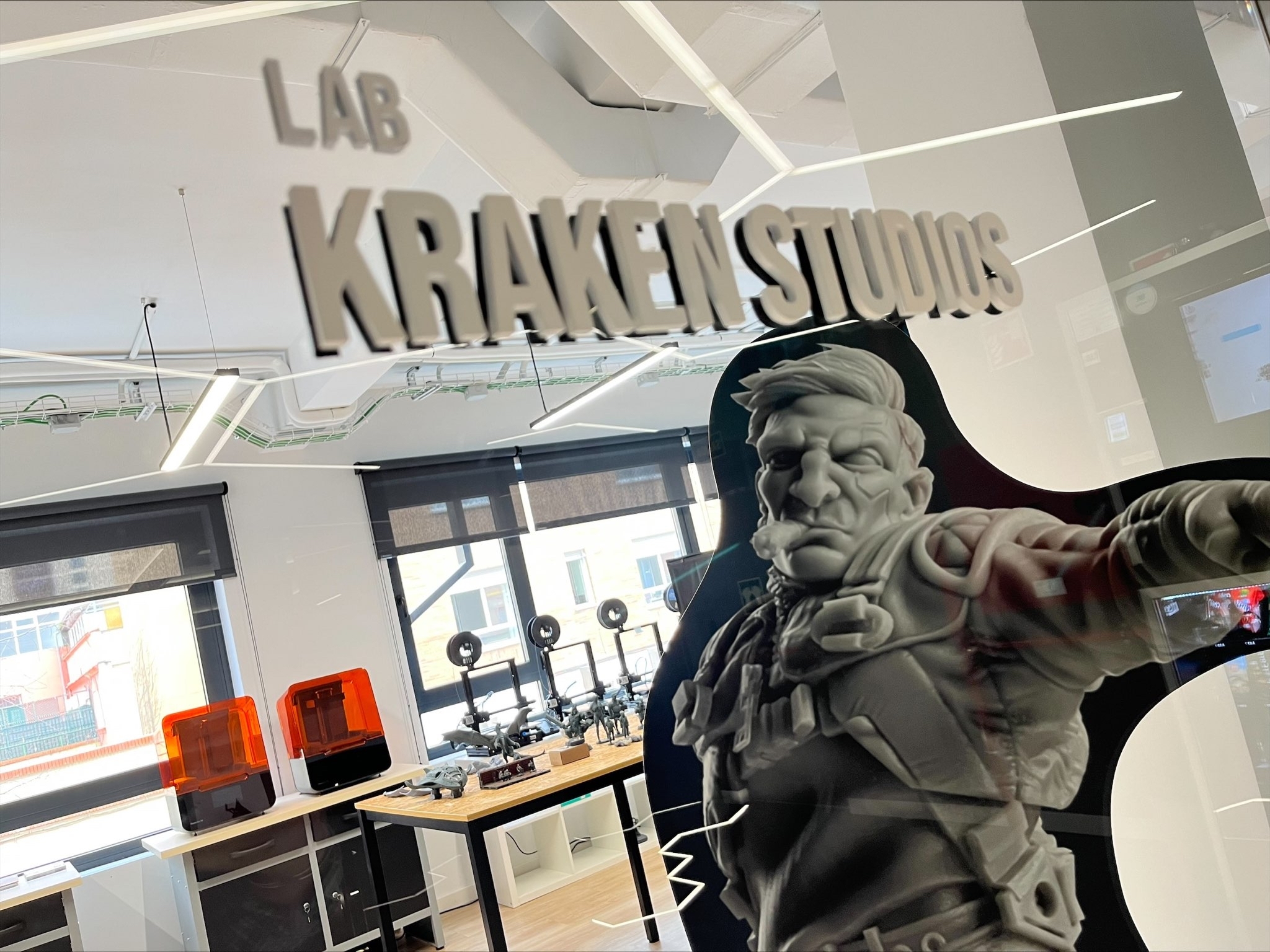 Las prácticas del Máster en Escultura Digital: Kraken 3D Studios