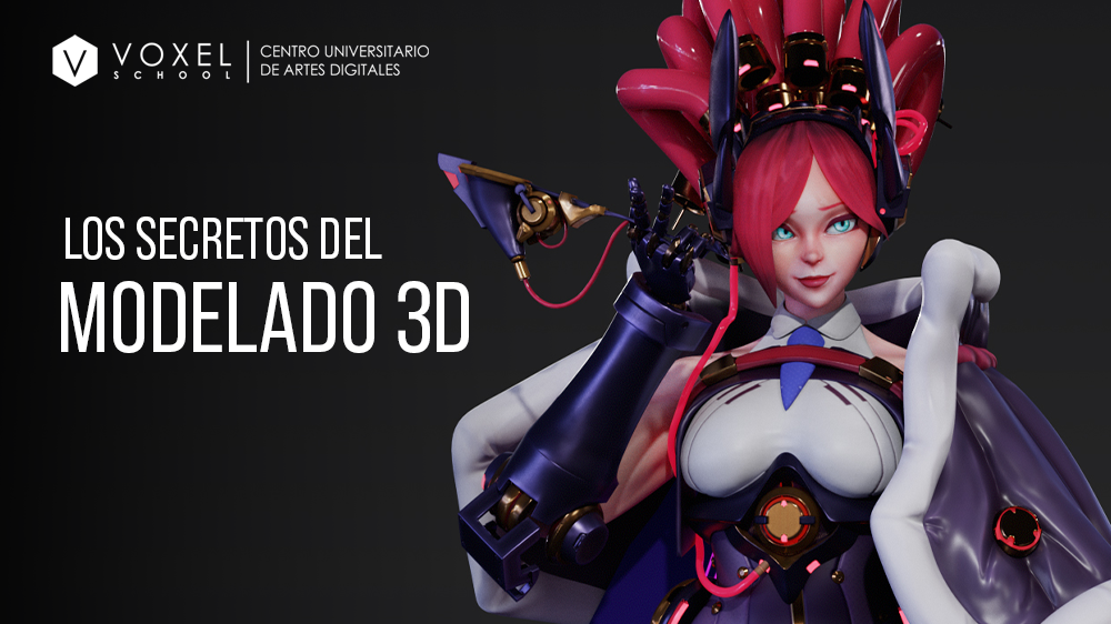 Los secretos del modelado 3D de personajes