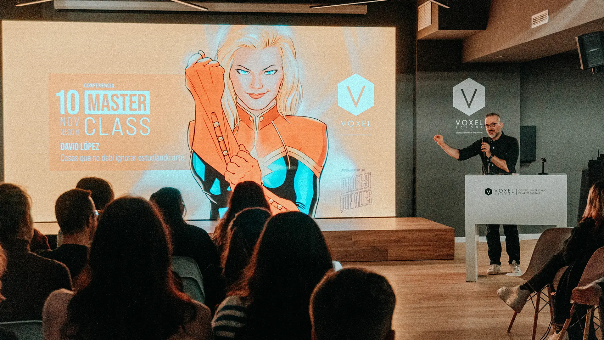 REPASAMOS LA MASTERCLASS DE DAVID LÓPEZ, DIBUJANTE EN MARVEL Y ARTISTA ...